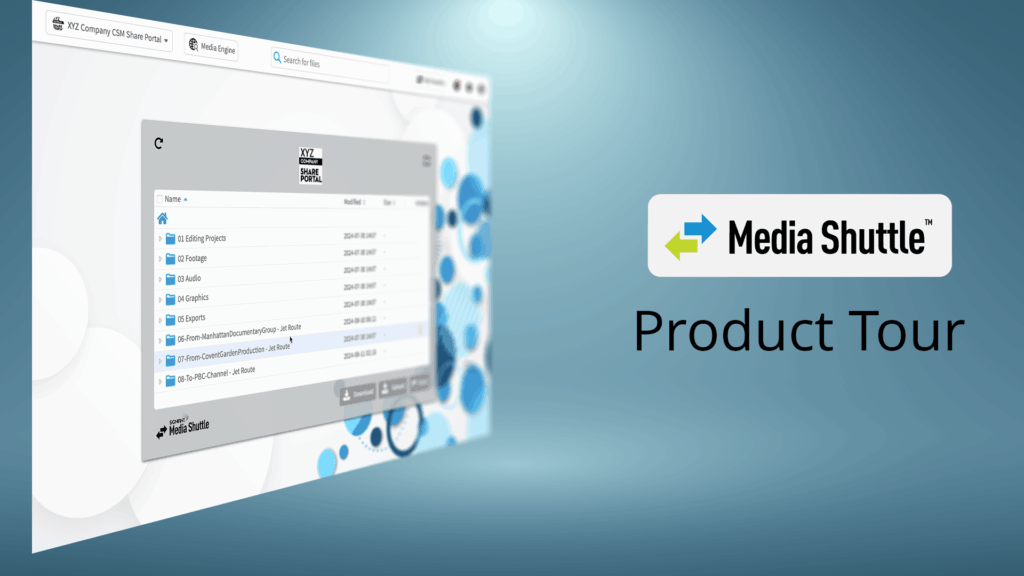 Media Shuttle Product Tour - Signiant